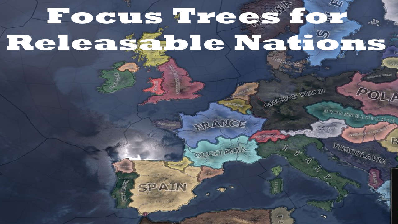Focus Trees for Releasable Nations - Paradox Mods