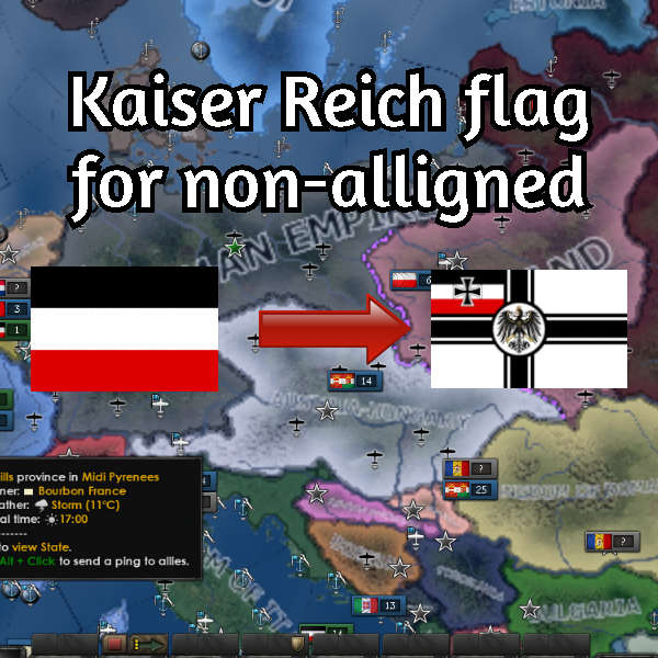 Kaiserreich flag for german empire - Paradox Mods