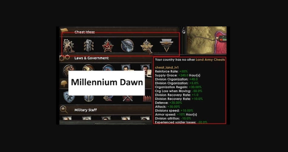 ++Easybuff - Millennium Dawn [Reupload] [1.10+] - Paradox Mods