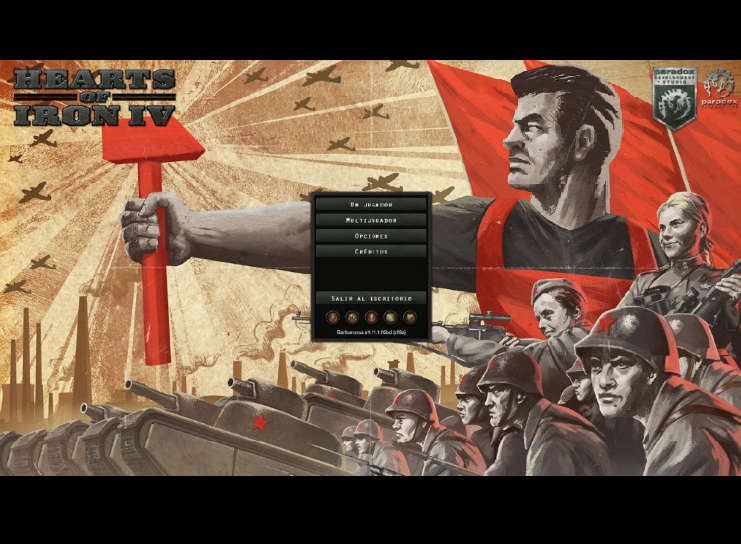 Main Menu - NO STEP BACK - Paradox Mods