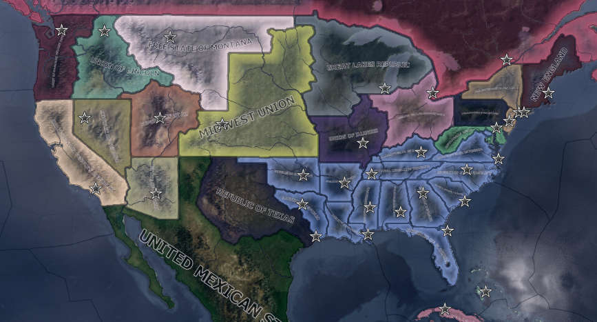 Red World Fan Fork: North America Releasables - Paradox Mods