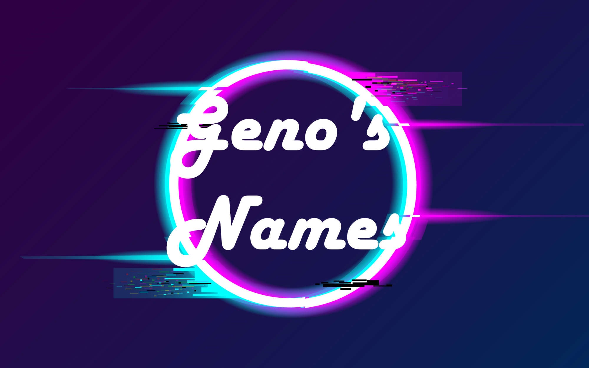 Geno's Names - Paradox Mods