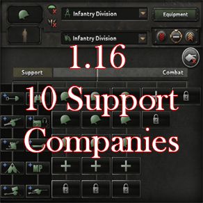 10 Support Companies - Paradox Mods