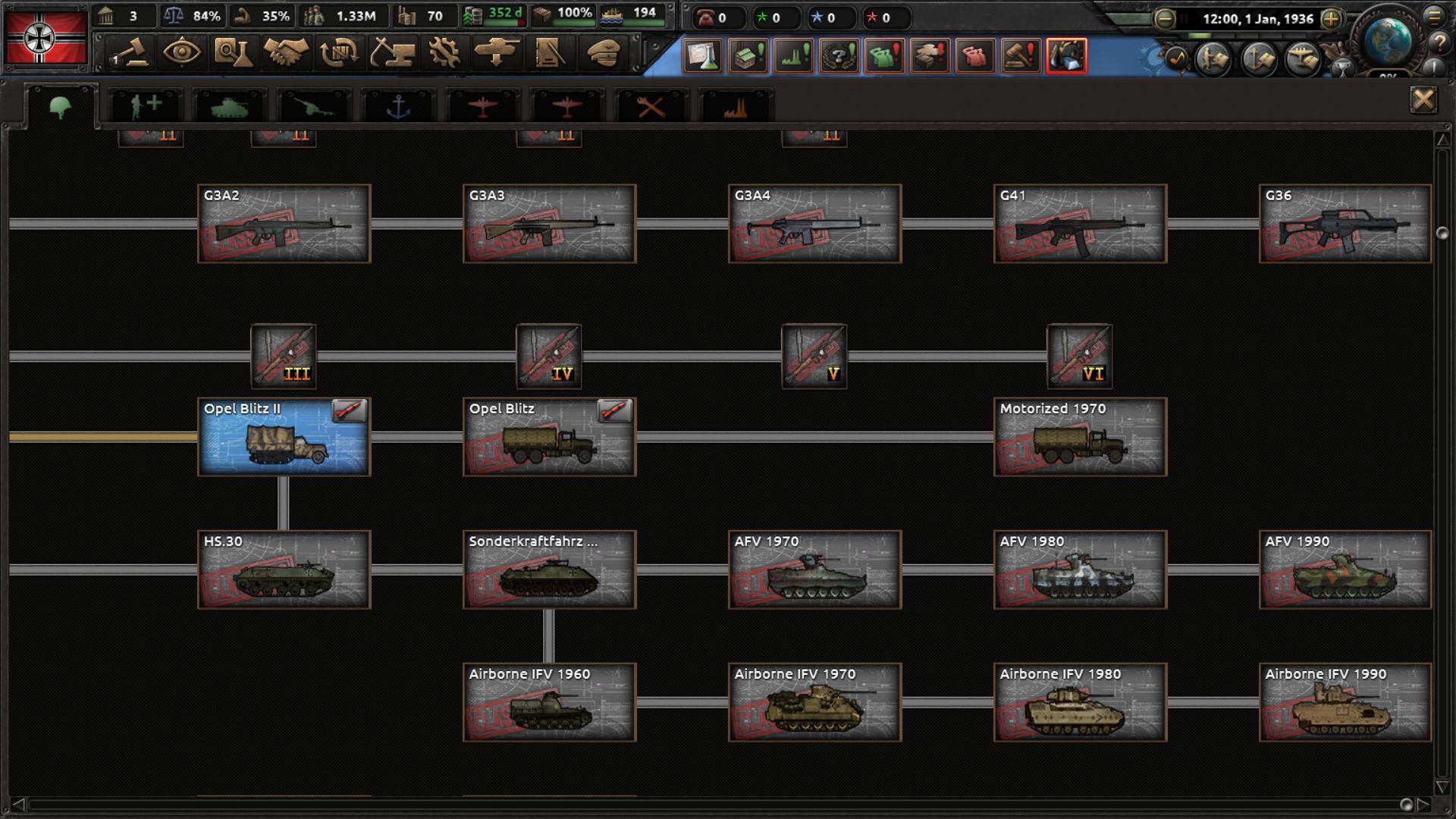 Revised Tech Tree: To Infinity and Beyond - Paradox Mods