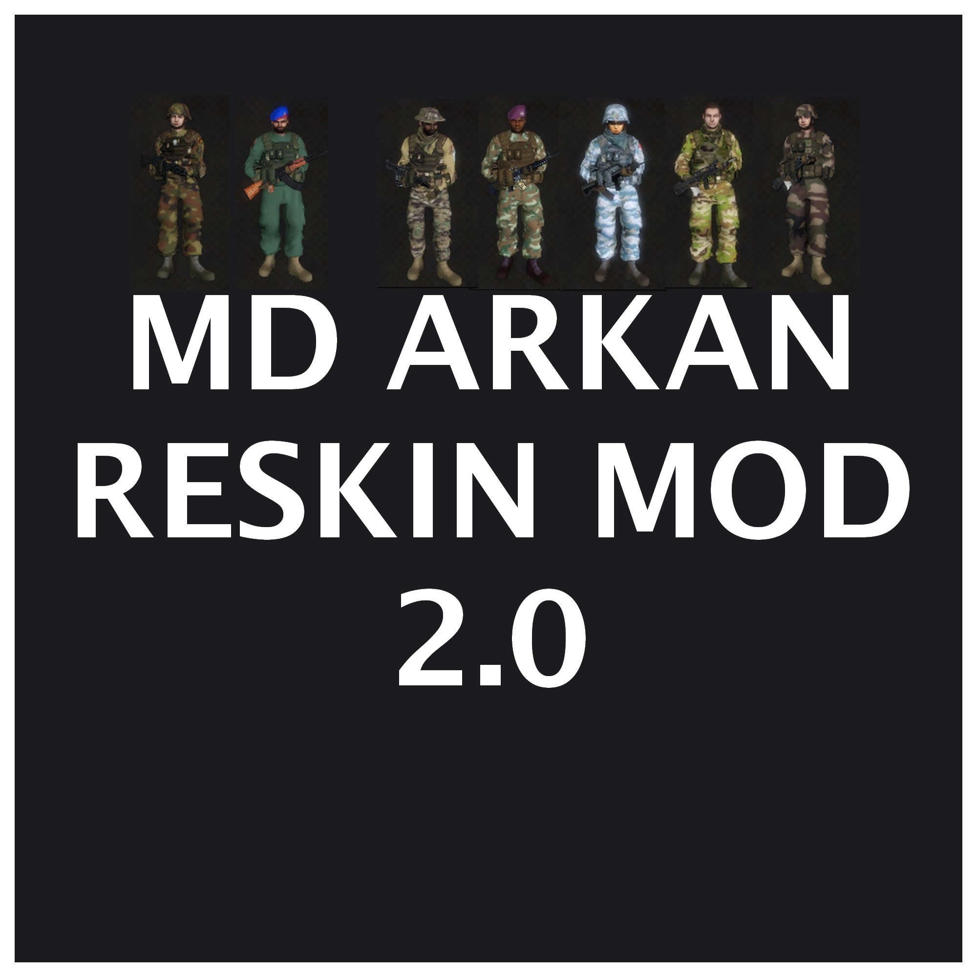 Arkan Reskin Mod 2.0 - Paradox Mods