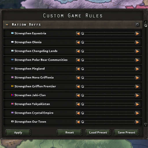 Custom Difficulty For All - Equestria at War - Paradox Mods