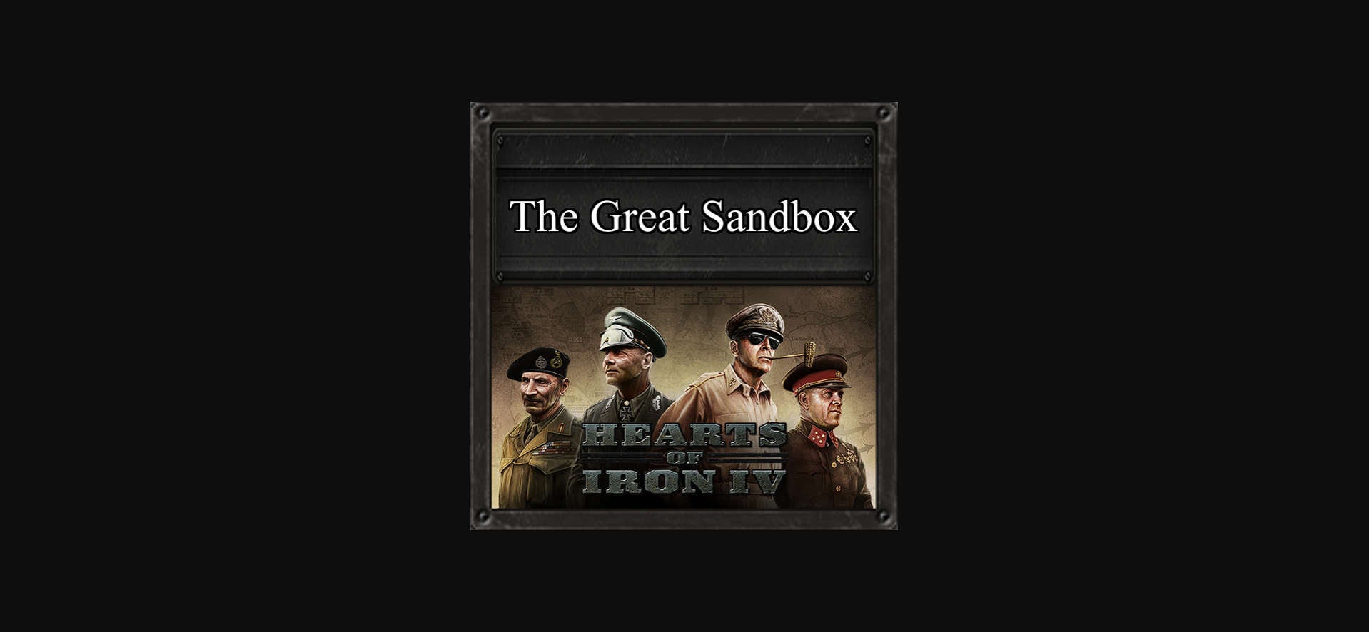 The Great Sandbox Mod (from Steam) - Paradox Mods