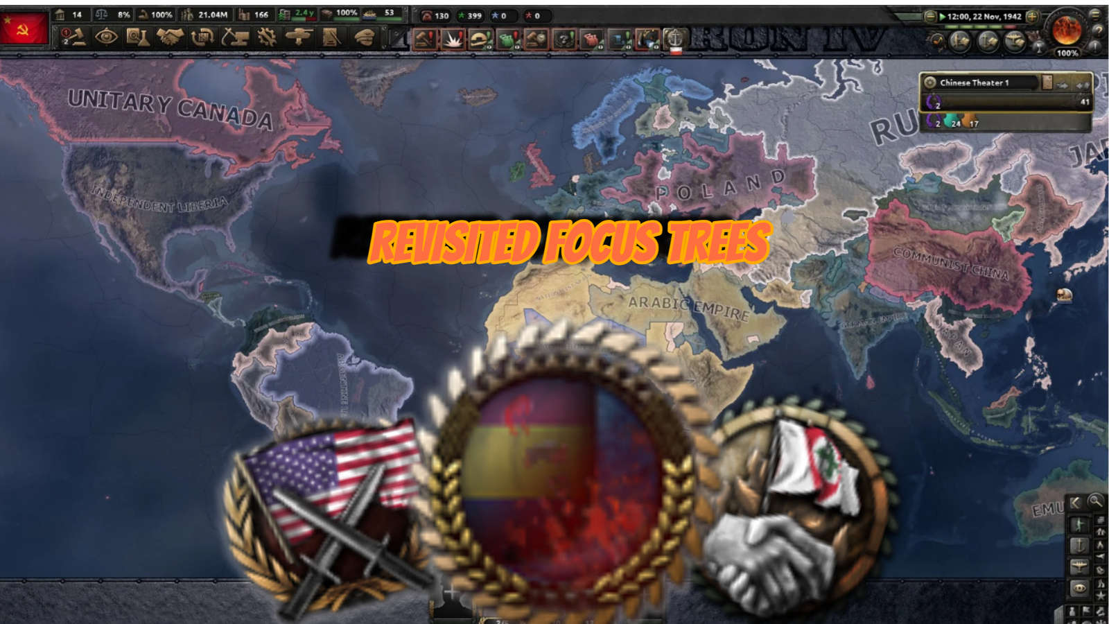 Revisited Focus Trees - Paradox Mods