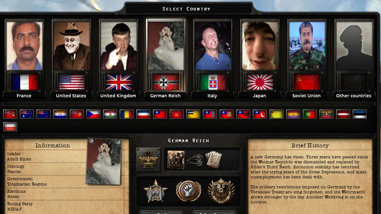 The Real Country Leaders. - Paradox Mods