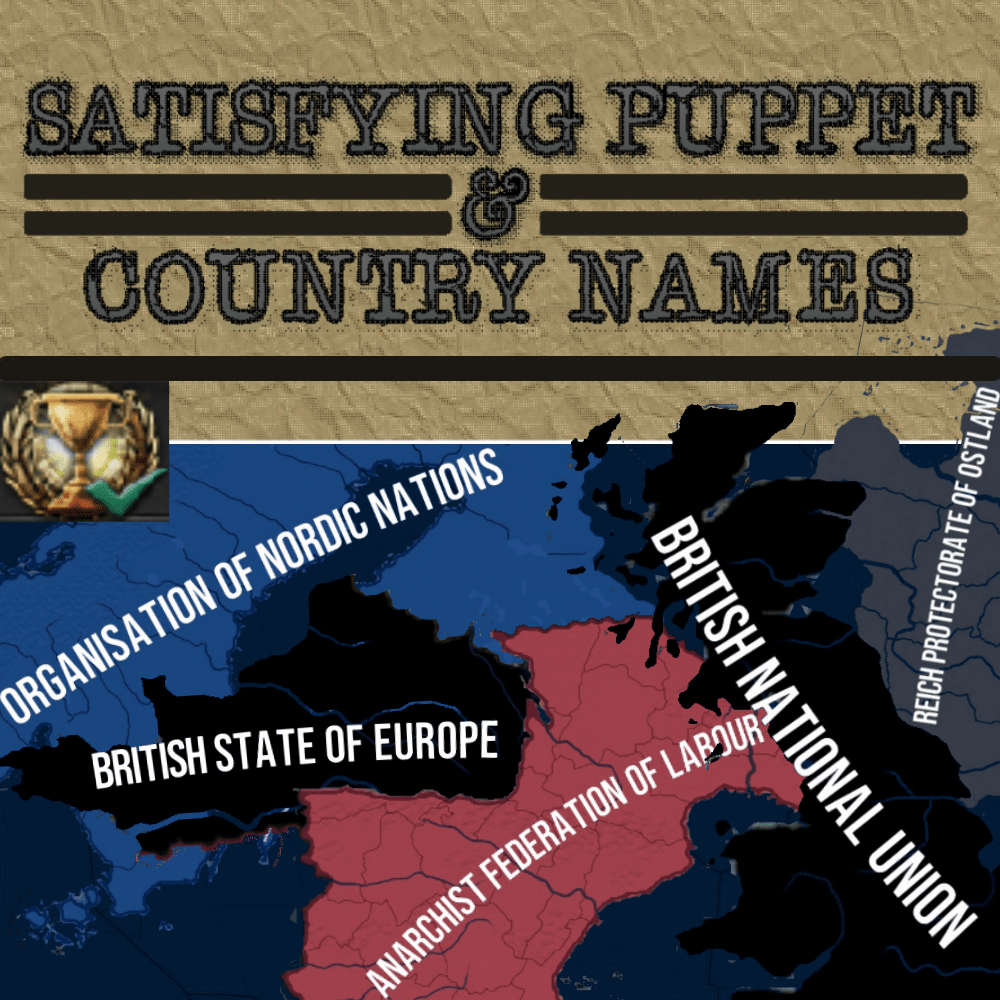 Overhauled Puppet Names - Paradox Mods