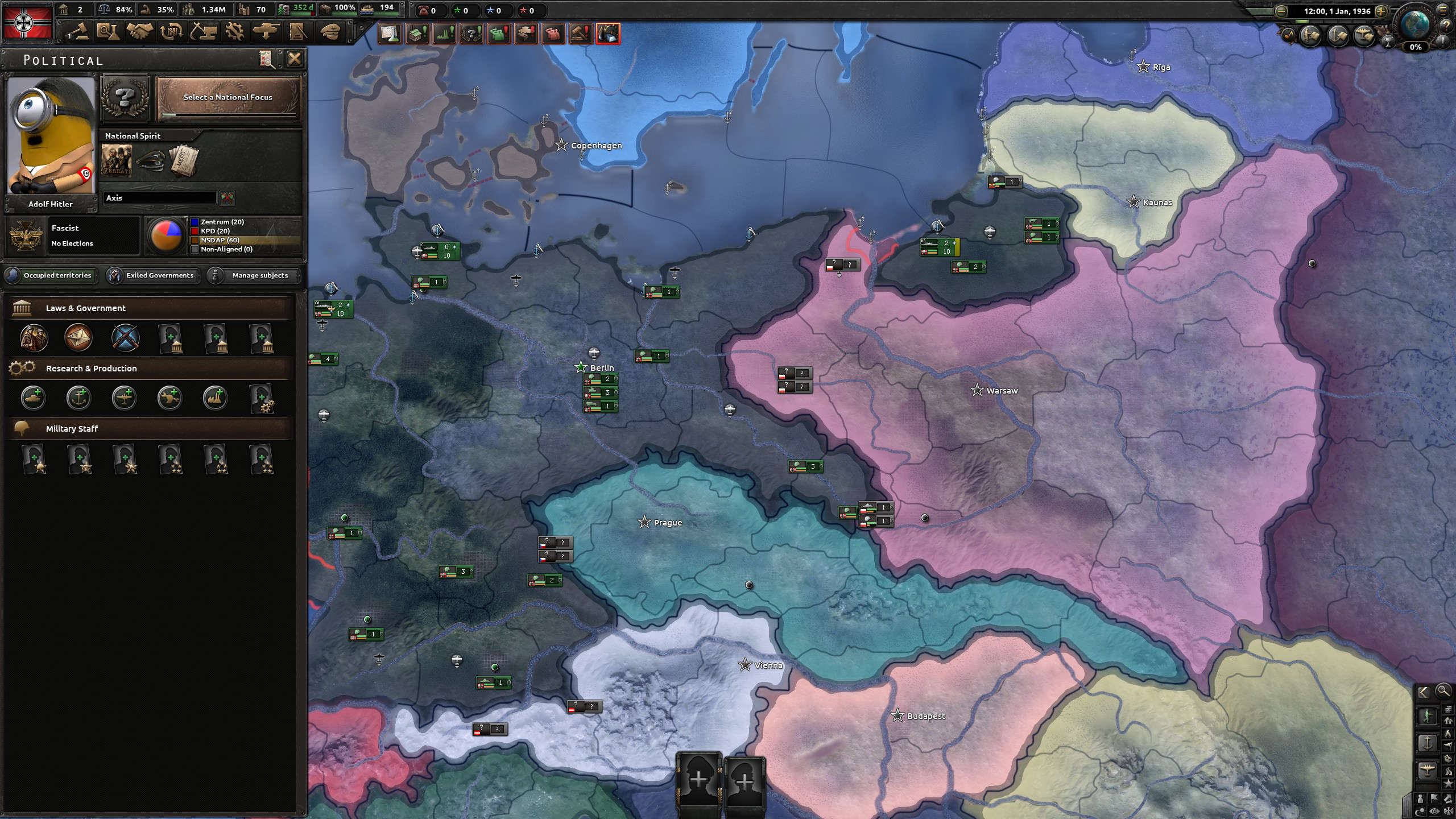 Minion Hitler - Paradox Mods