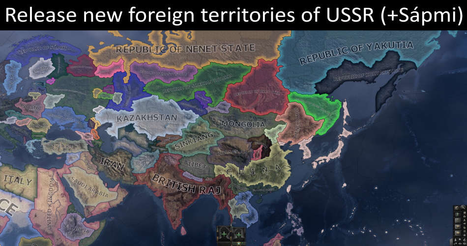 Release new foreign territories of USSR (+Sápmi) - Paradox Mods