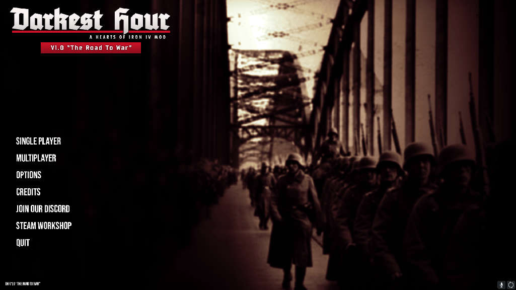 Darkest Hour v1.0 The Road to War - Paradox Mods