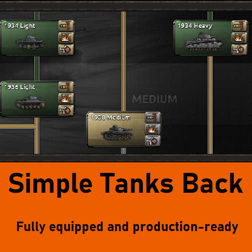 Simple Tanks Back - Paradox Mods