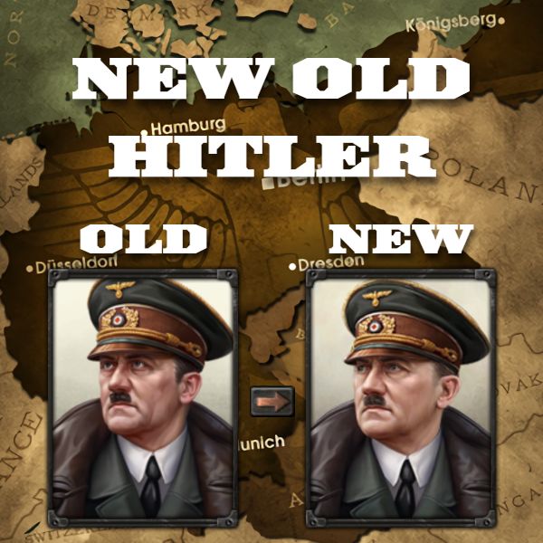 New Old Hitler Portrait - Paradox Mods