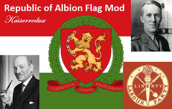 Kaiserredux: Republic of Albion flag - Paradox Mods