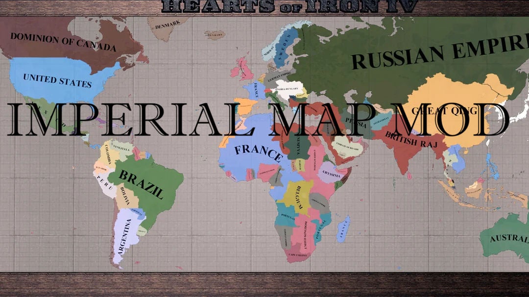 Imperial Map Mod v.0.5 - Paradox Mods