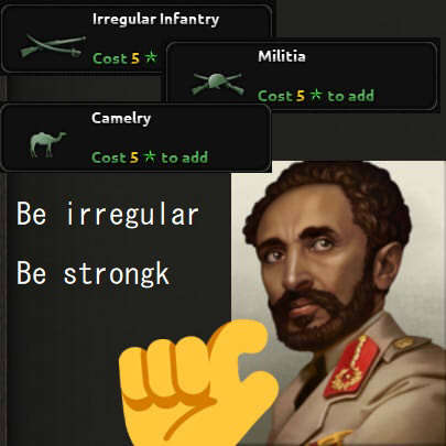 Recuitable Irregular Troops - Paradox Mods