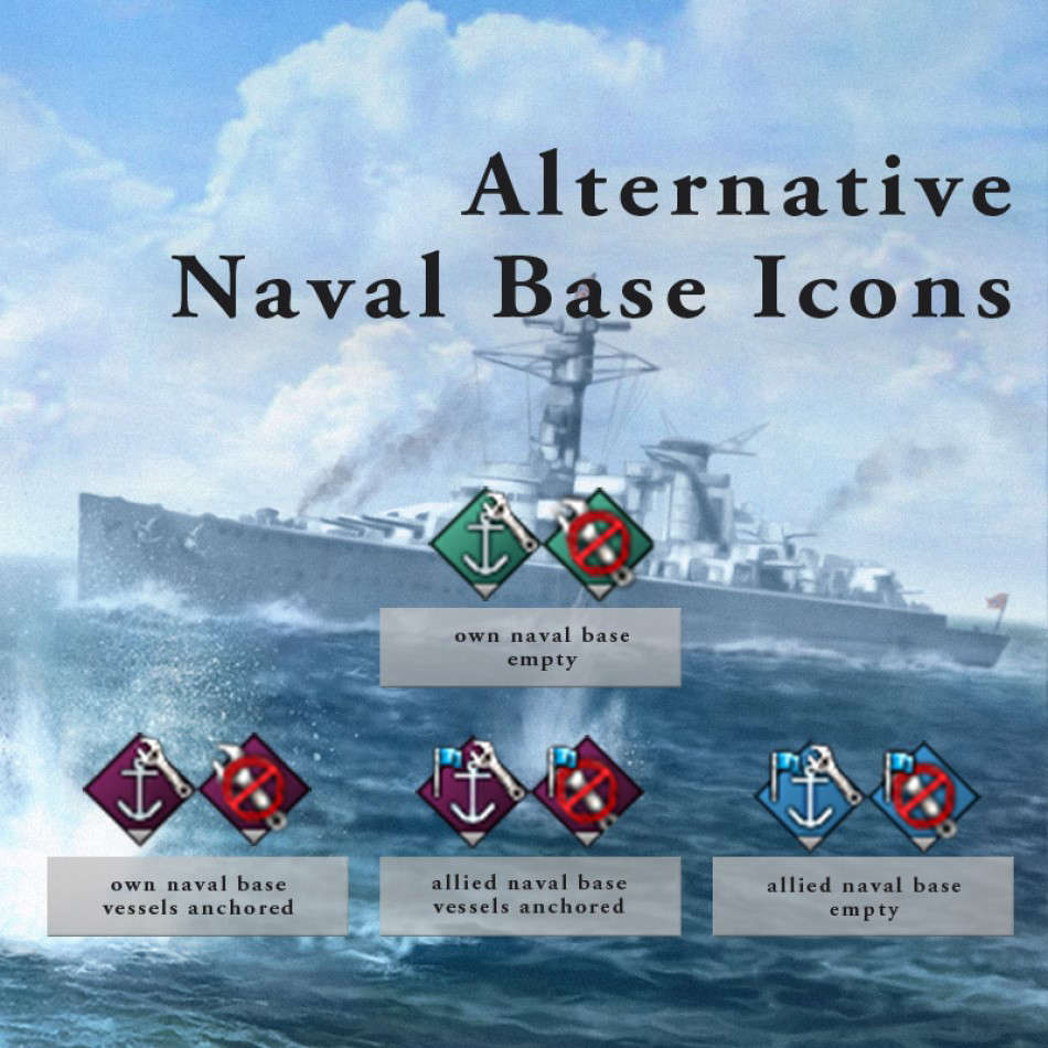 Alternative Naval Base Icons - Paradox Mods
