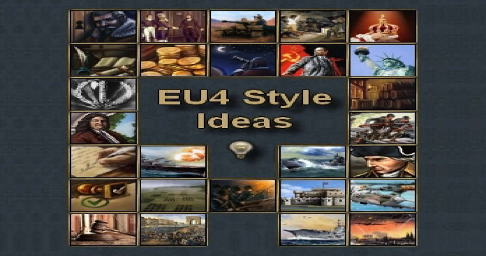 Eu4 Style Idea Groups - Paradox Mods