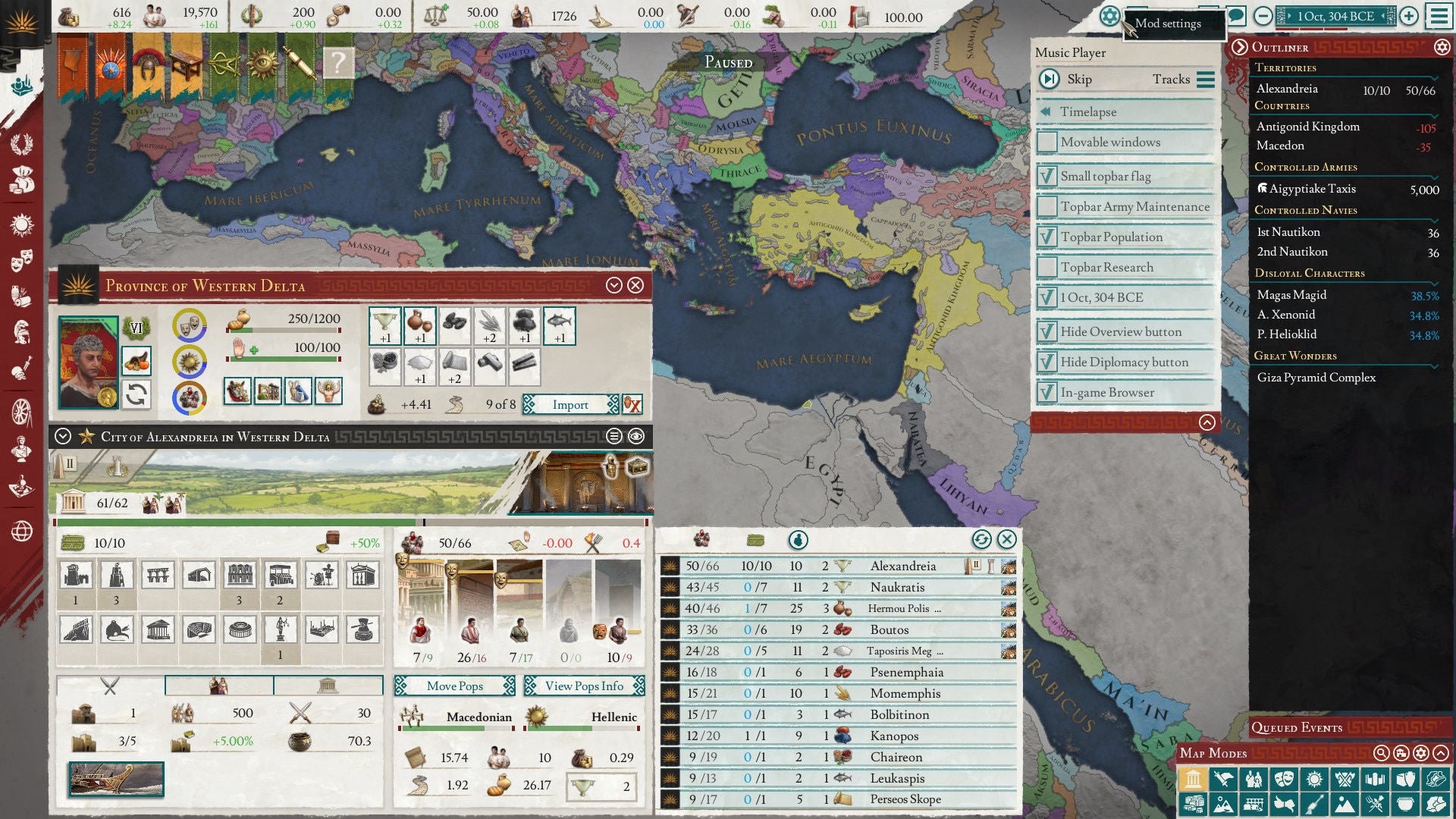 2.0 Better UI - Paradox Mods