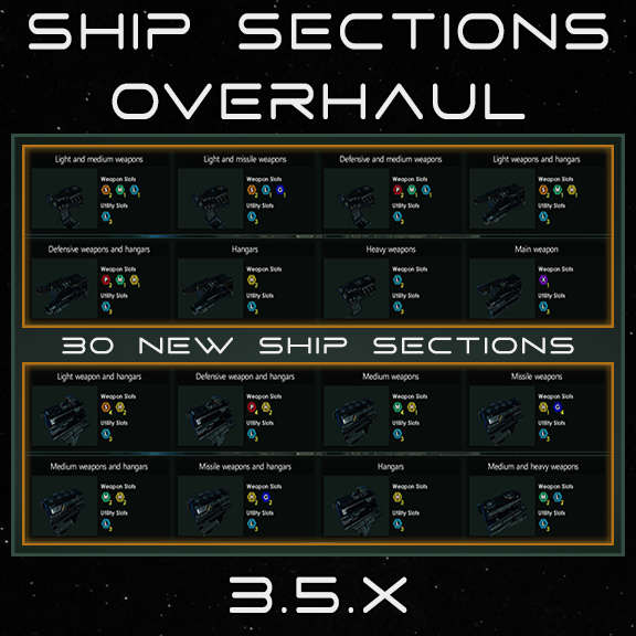 Ship Sections Overhaul v2 - Paradox Mods