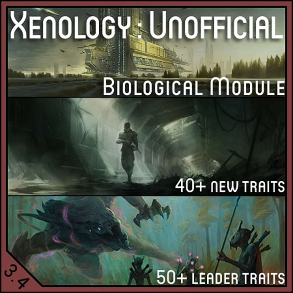 Xenology : Traits Expansion Unofficial - Biological Module - Paradox Mods