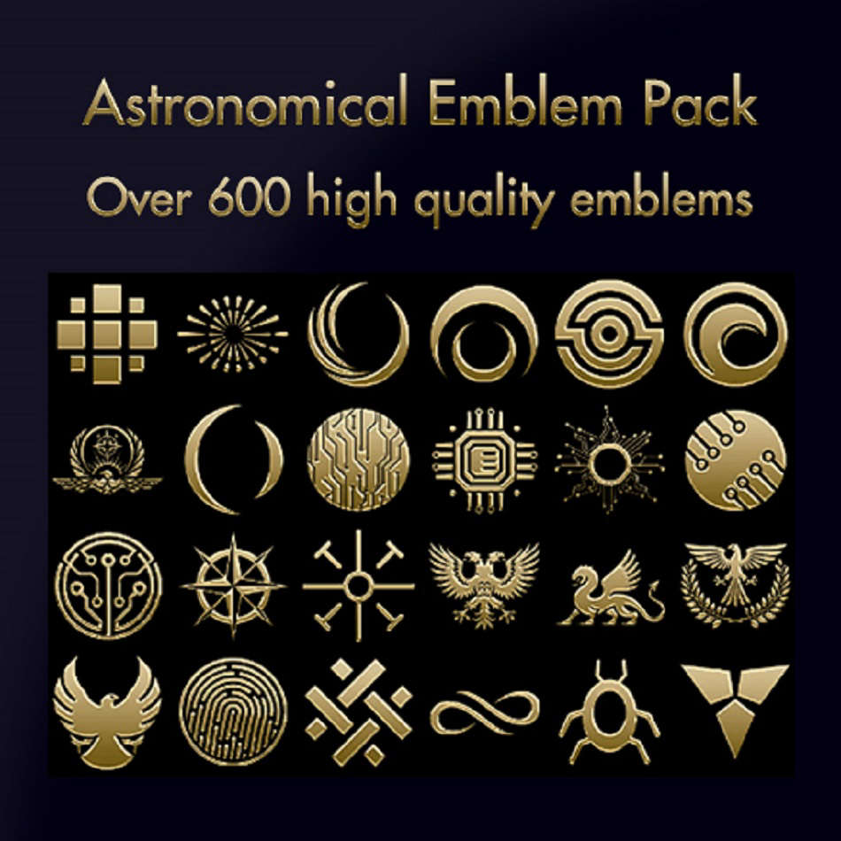 Astronomical Emblem Pack - Paradox Mods