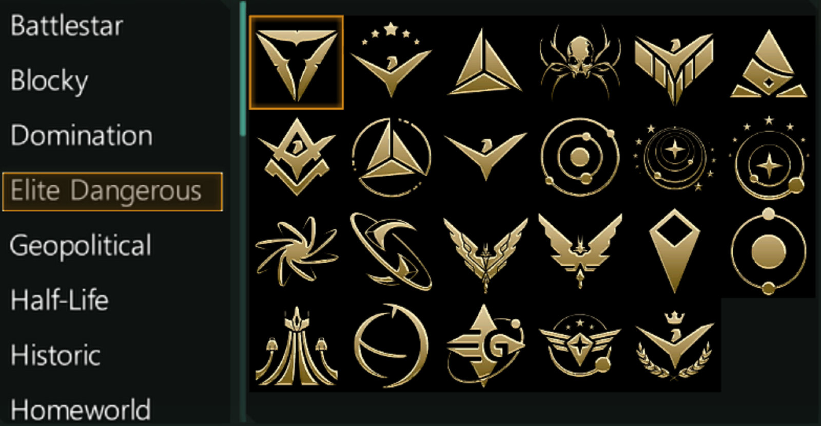 Astronomical Emblem Pack - Paradox Mods