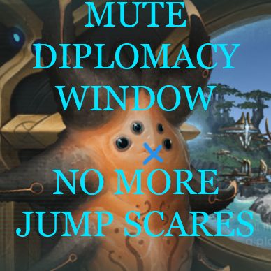 Mute Diplomacy Window - Paradox Mods