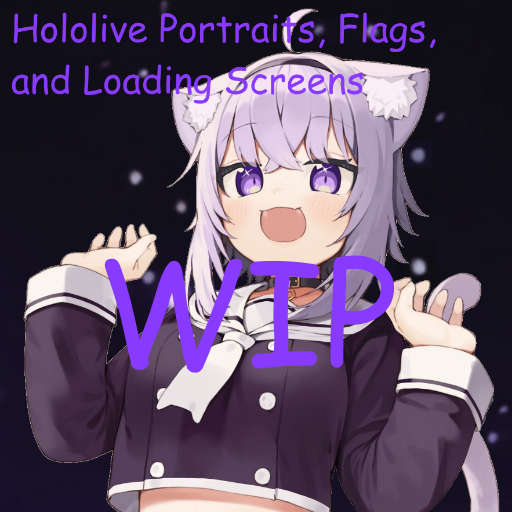 Hololive Portaits Flags And Loading Screens Wip Paradox Mods