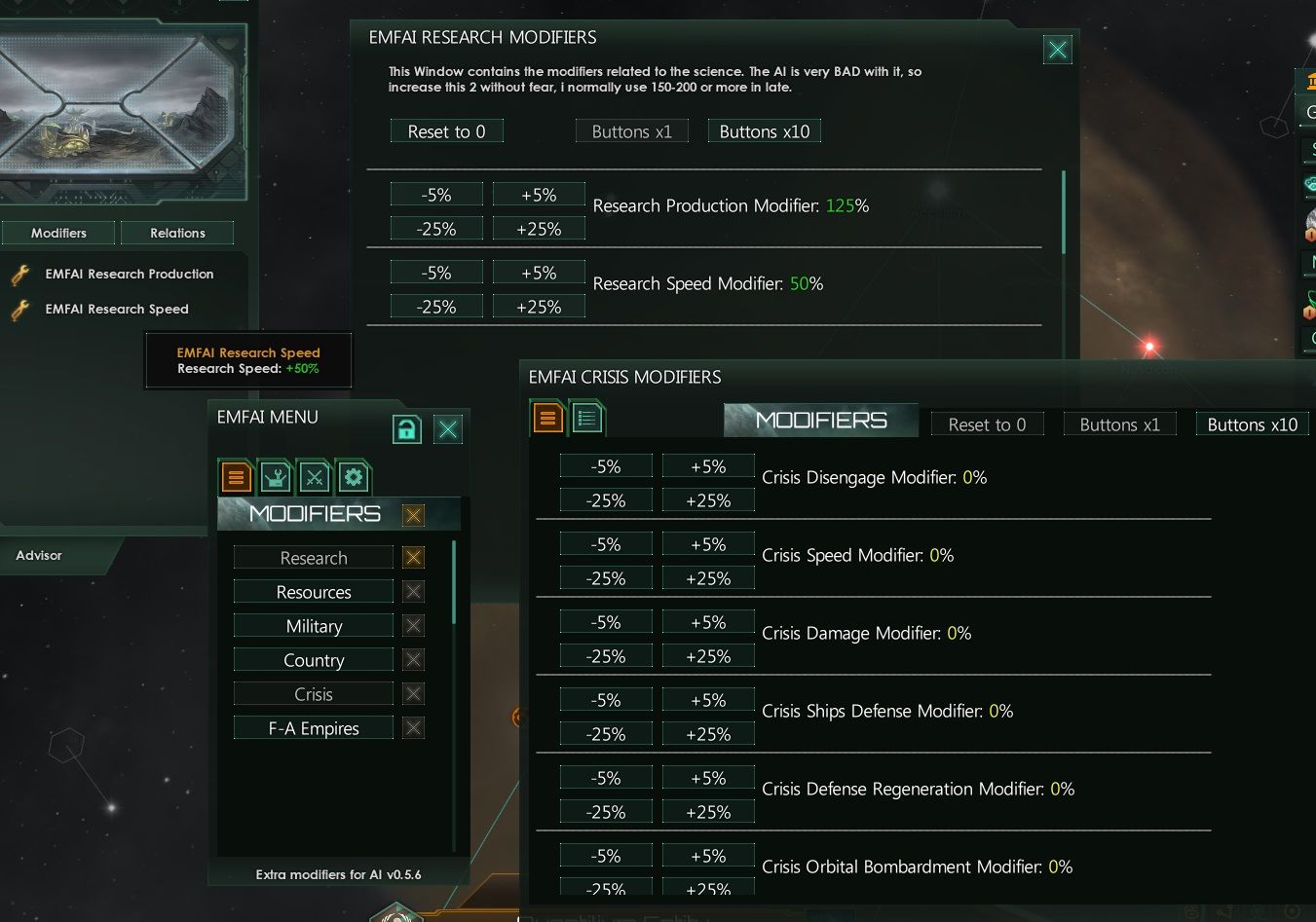 Extra Modifiers For AI - Paradox Mods
