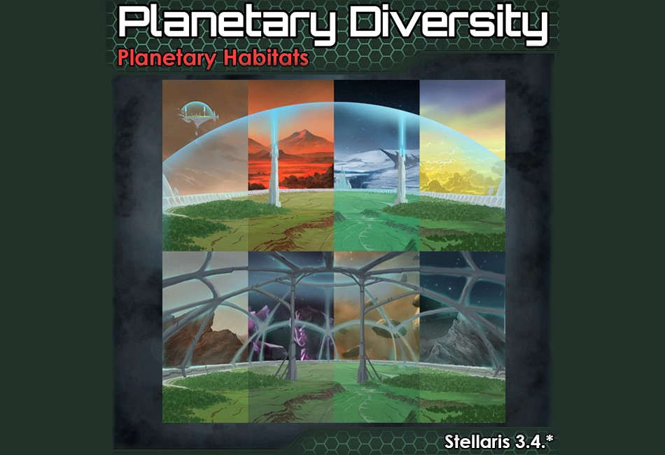 Planetary Diversity - Planetary Habitats 3.4 by.Zer0xed - Paradox Mods