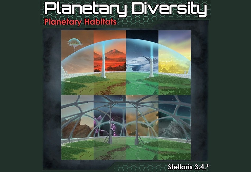 Planetary Diversity - Planetary Habitats 3.4 by.Zer0xed - Paradox Mods