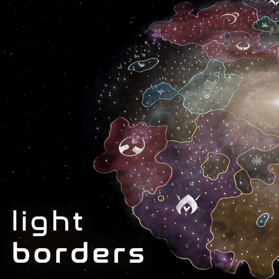 Light Borders + Star Pins - Paradox Mods