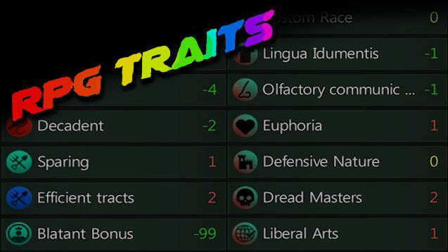 RPG traits RELOADED - Paradox Mods
