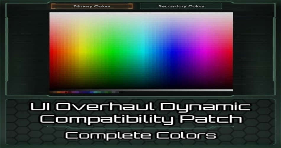UI Overhaul Dynamic complete colors - Paradox Mods