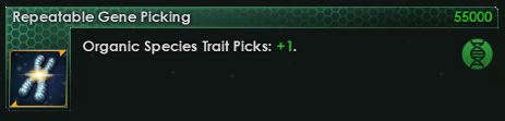 Add Repeatable Biological Trait Picks Research - Paradox Mods