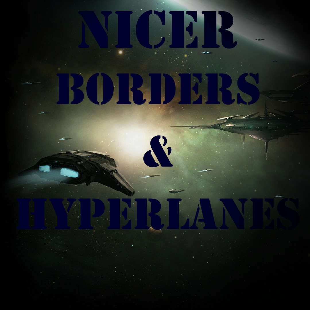 Nicer Borders & Hyperlanes Bright Edition - Paradox Mods