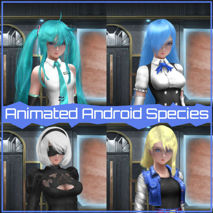Animated Human Android Species - Paradox Mods