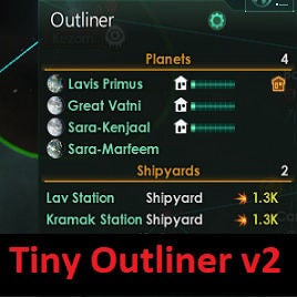 Tiny Outliner (goida version) - Paradox Mods