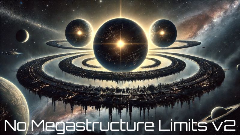 No Megastructure Limits v2 - Paradox Mods