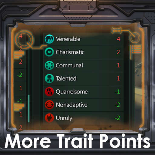More Trait Points - Paradox Mods