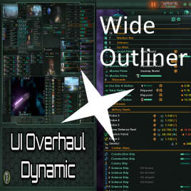 wide outliner + ui overhaul dynamic - Paradox Mods