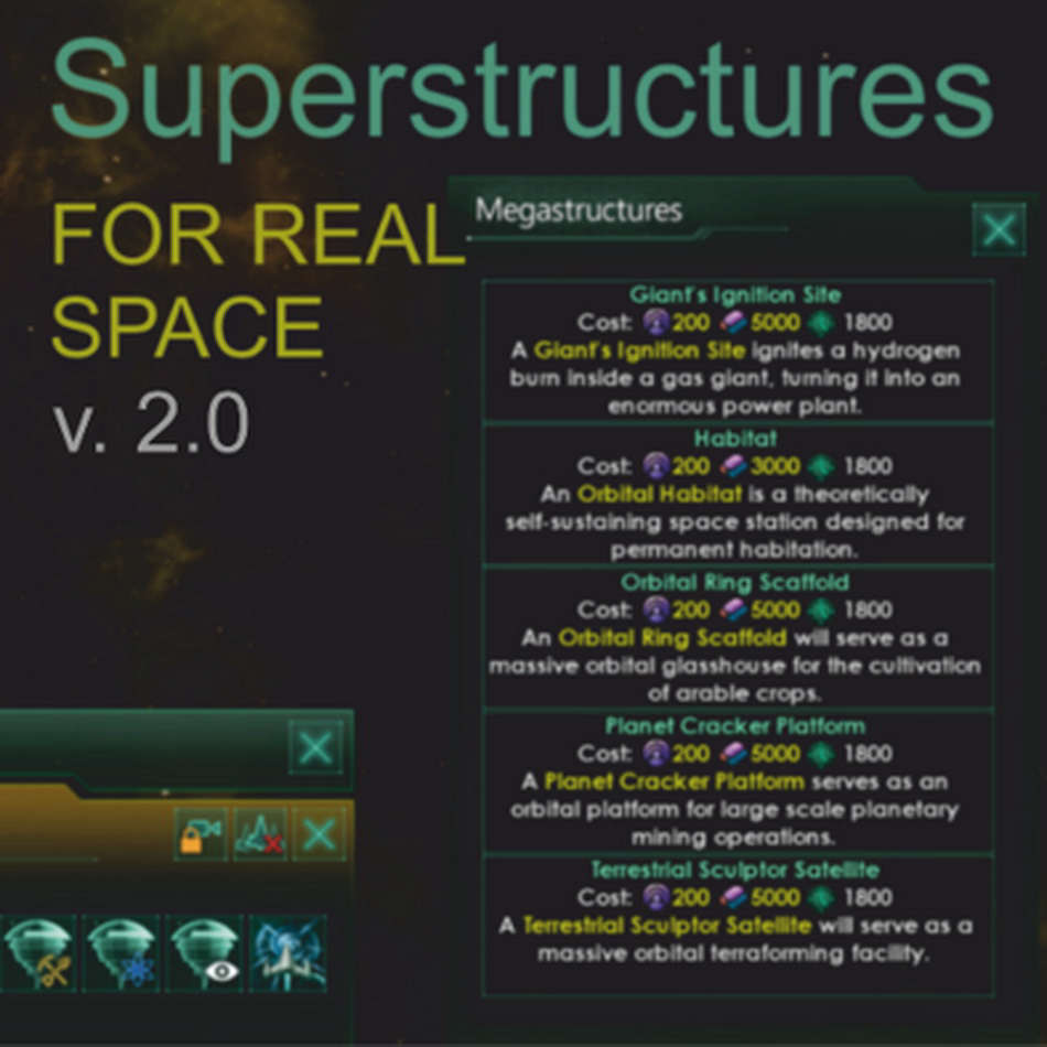Superstructures for Real Space by ma_ko - Paradox Mods
