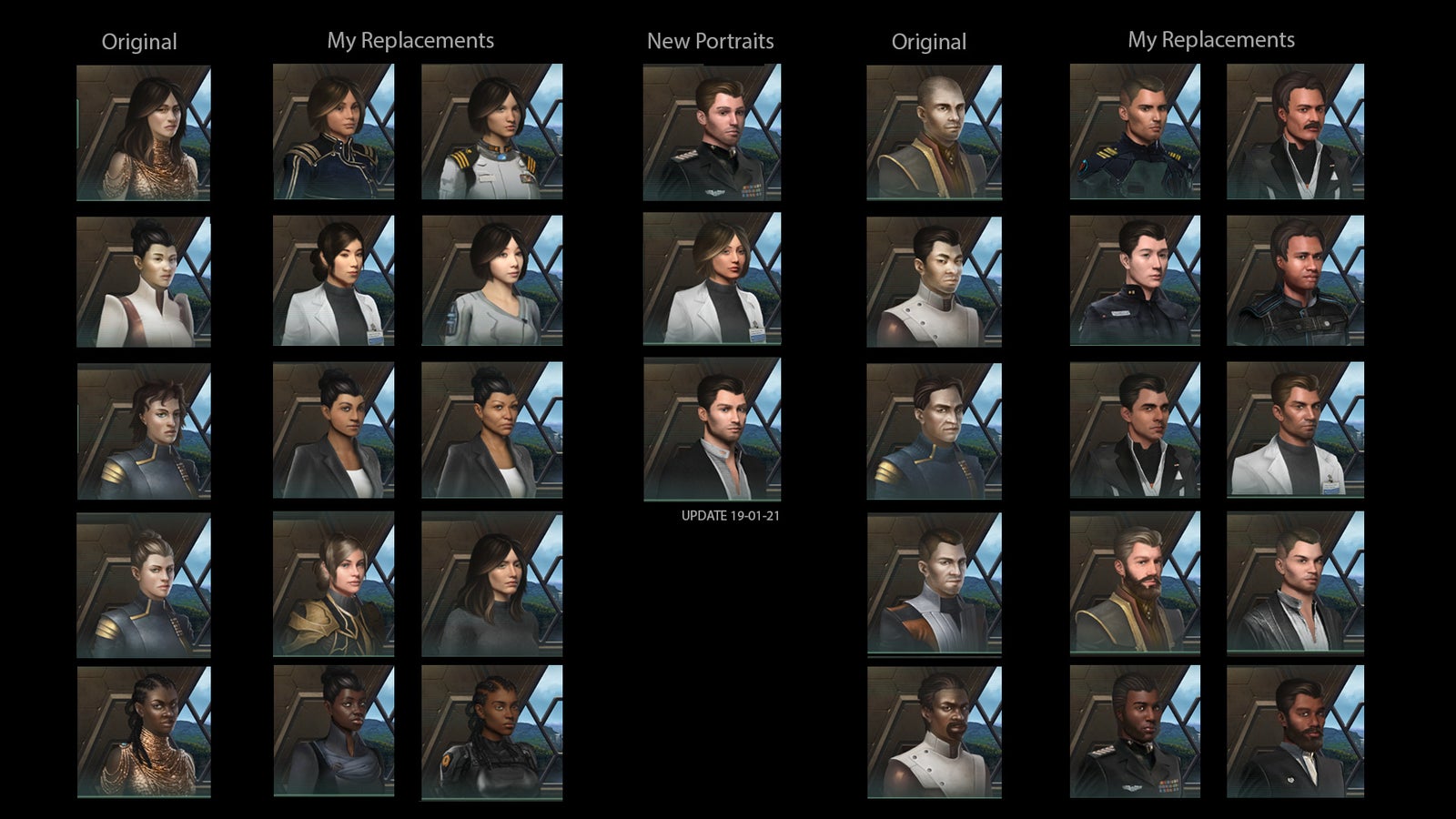 Remastered Human Portraits - Paradox Mods