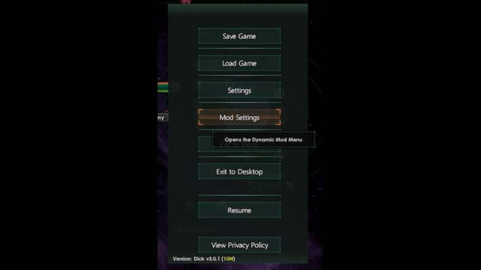 Dynamic Mod Menu [3.0.1] - Paradox Mods
