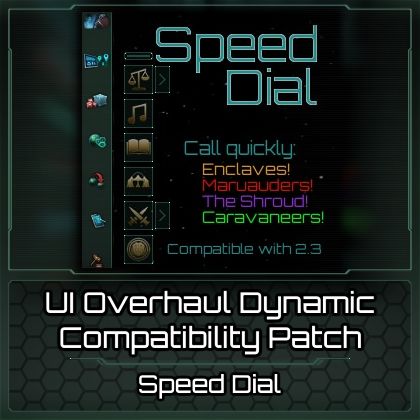 UI Overhaul Dynamic + SpeedDial (3.14) - Paradox Mods