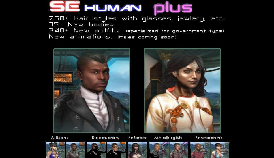 SE Human - Plus - Paradox Mods