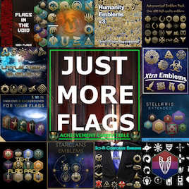 Flags, Emblems and Backgrounds Merged - Paradox Mods